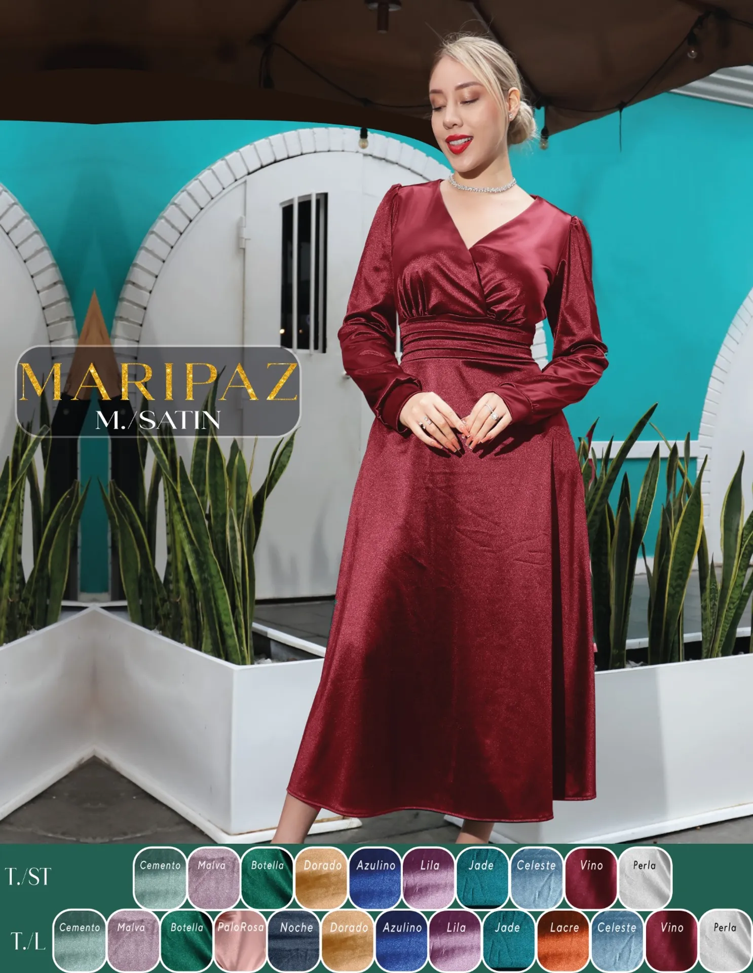 Masgo Formal - b MARIPAZ T./STANDARD-LARGE